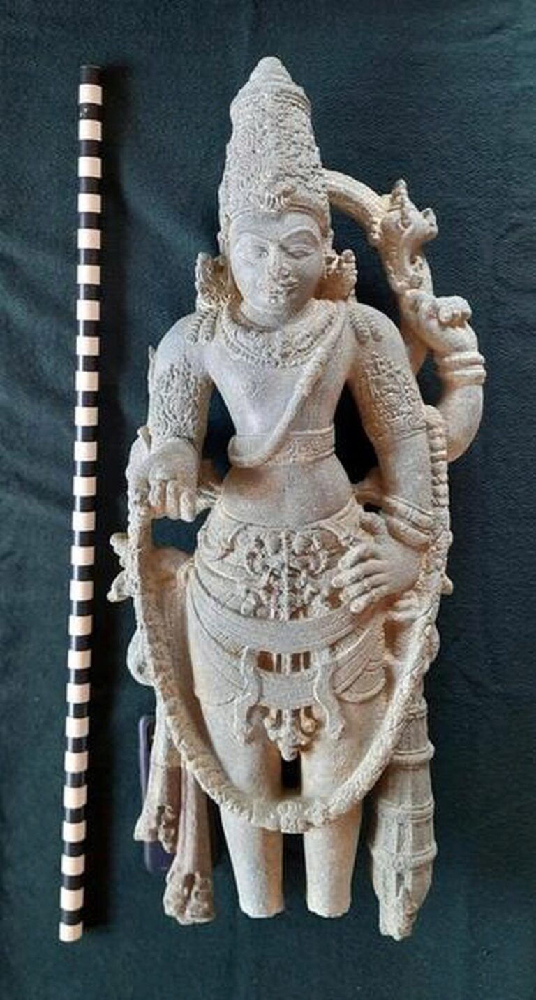 Ancient Vishnumurthy Statue Discovered in Karnataka Well: A Mystery ...