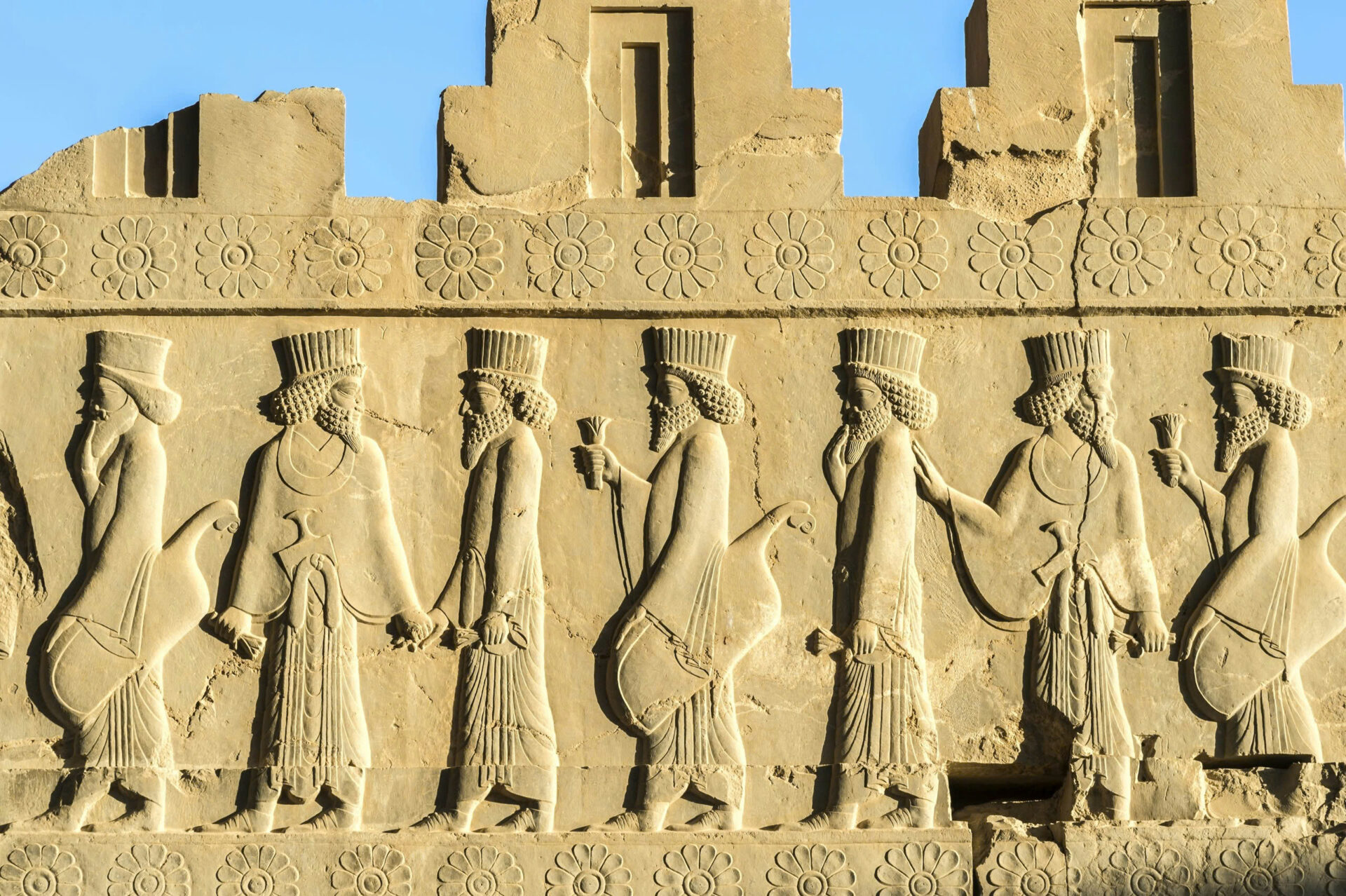 Persepolis: The Grand Reliefs of the Apadana Stairs - History